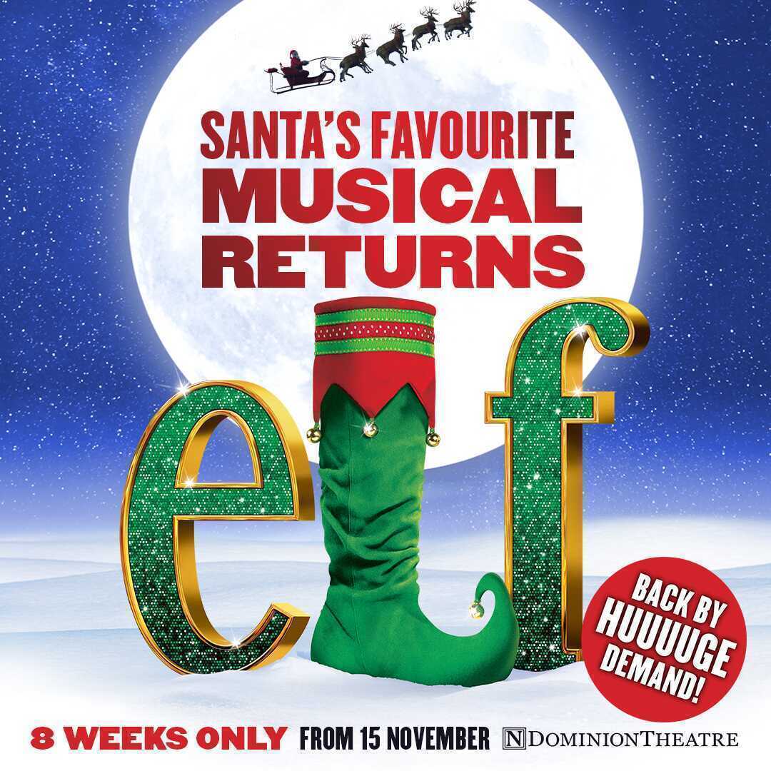 Elf the Musical - Cheap Theatre Tickets - Aldwych Theatre