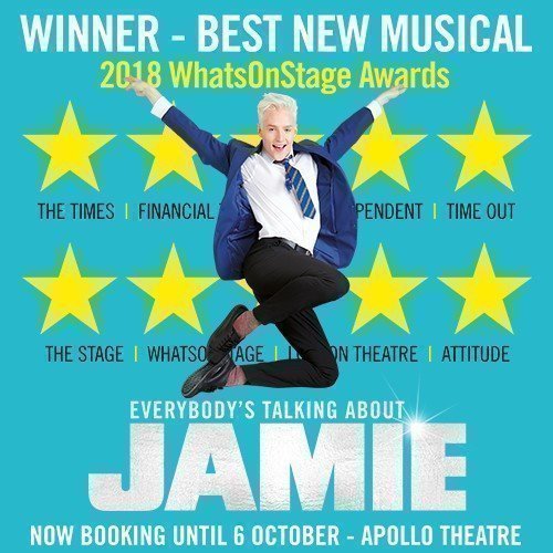 Everybody's Talking About Jamie - Cheap Theatre Tickets - Apollo Theatre