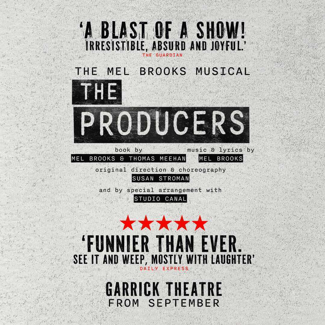 The Producers - Cheap Theatre Tickets - Garrick Theatre