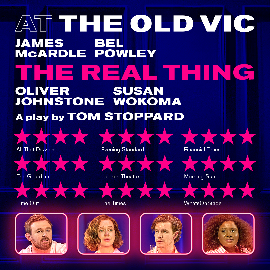 The Real Thing - Cheap Theatre Tickets - Old Vic Theatre